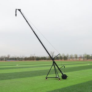 7m 2 axis head 80mm triangle jib body camera crane jib - CameraCraneJib ...